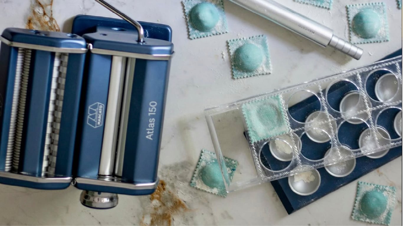 Cómo realizar ravioles caseros con Marcato