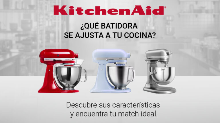 ¿Qué batidora KitchenAid necesita mi cocina?